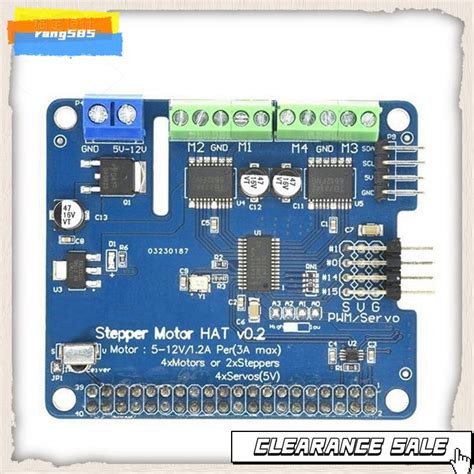 stepper motor hat v0 2 robot expansion board stepper motor servo for