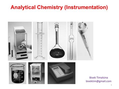 Analytical Chemistryinstrumentationintroduction Pptx Chemistry