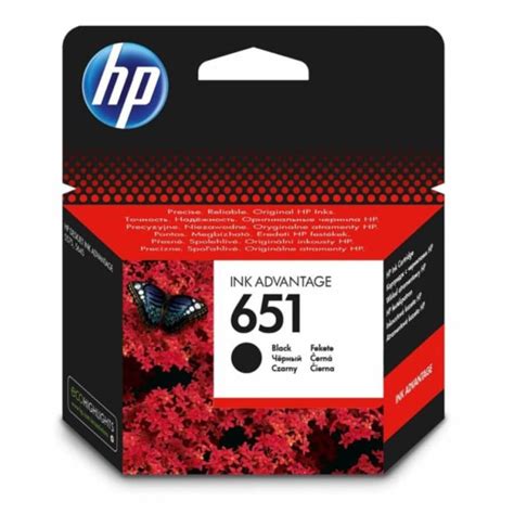 Buy HP 651 C2P10AE Original Ink Advantage Cartridge Black Online in UAE ...