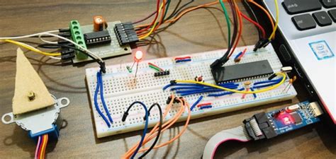 Interfacing Stepper Motor With Avr Microcontroller Atmega16