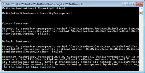 What S New In Code Access Security In NET Framework 4 0 Part 2 Simple Talk