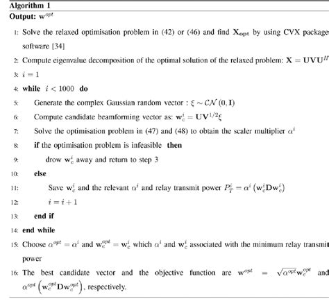 Figure 2 From Low Complexity Robust Relay Optimisation For Multiple