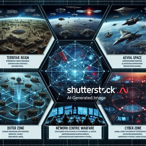 5 Battle Zones Terrestrial Aerial Space Ai Generated Image 2492143369 Shutterstock