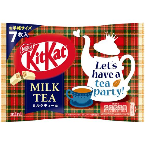 Japanese Kit Kat Milk Tea Flavour Mini Kit Kat Japan 7 Pack Poppin Candy