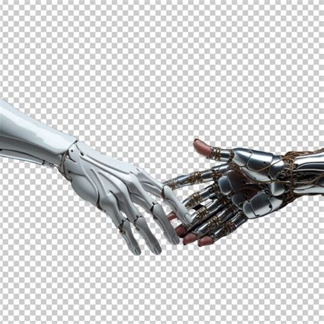 Premium Psd Humanmachine Interaction With Ai Png Psd