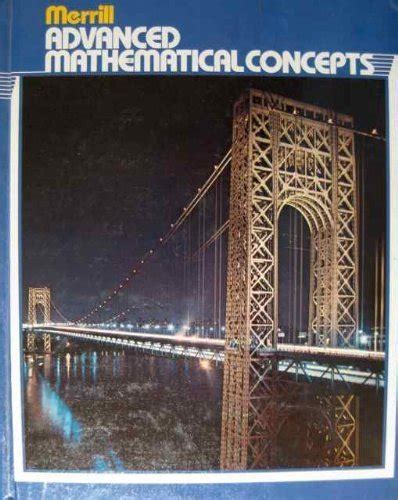 Merrill Advanced Math Concepts 9780675030007 Yunker Books