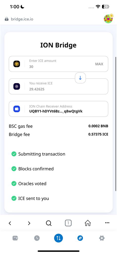 How To Bridge Ice To The Ion Blockchain