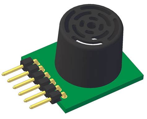 Pmod Maxsonar Maxbotix Ultrasonic Range Finder Digilent