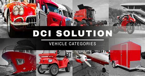 Dci Solution On Linkedin Dci Solution Vehicle Categories