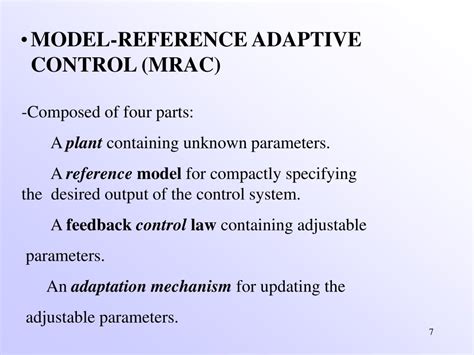 Ppt Chapter 8 Adaptive Control Powerpoint Presentation Free Download Id4363188