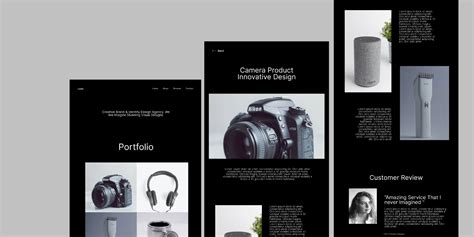 Free Minimal Portfolio Website UI Free Figma Template For Web L