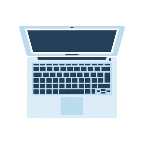 Premium Vector Laptop Vector Flat Illustration