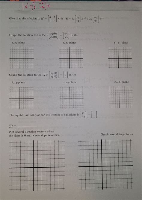 solved x [1 2] [3 4] xgive that the solution to