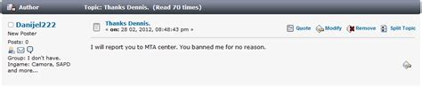 Reporting Pleaseread Client Multi Theft Auto Forums