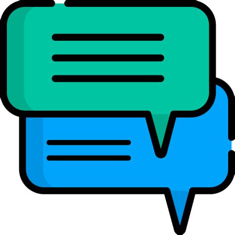 Speech Bubble Generic Color Lineal Color Icon