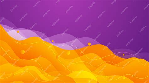Premium Vector Color Gradient Background Wave Line Pattern Vector Abstract Trendy Geometric