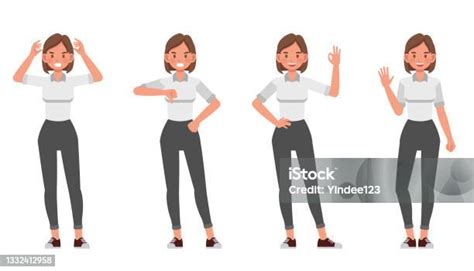 사무실 캐릭터 벡터 디자인에서 일하는 사업가 다양한 액션으로 프리젠 테이션 걷기에 대한 스톡 벡터 아트 및 기타 이미지 걷기 검색 경영자 Istock