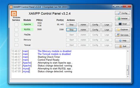 instalacja pakietu xampp ckziu mrągowo