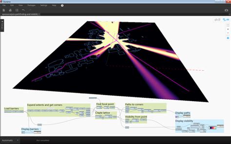 Using The Space Analysis Package For Pathfinding And Visibility In Dynamo Revit News