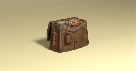 Magic Adventurer Bag With Tools 3d Tools Unity Asset Store