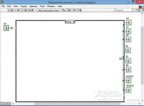 Designing Dual Priority Encoder Using Labview