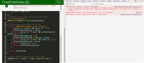Record Collection Challenge Im Stuck Solved The Freecodecamp Forum