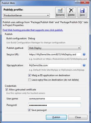 ScottGu S Blog Automating Deployment With Microsoft Web Deploy
