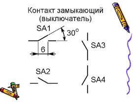 Контакт замыкающий (выключатель) - презентация, доклад, проект скачать