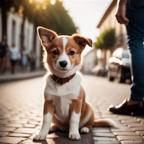 Happy Little Dog | Stable Diffusion Online