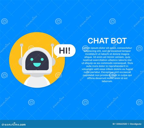 Chat Bot Robot Virtual Assistance Of Website Or Mobile Applications