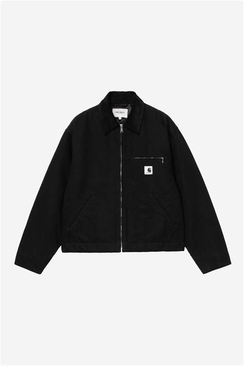 Carhartt Wip W Og Detroit Jacket Winter Black Black Official