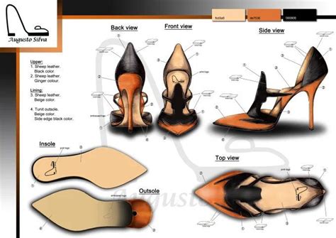 Create Shoe Design And Technical Package For Manufacturing Thigh High Boots High Heel Boots