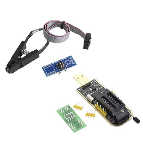 Geekstory Ch341a 24 25 Series Eeprom Flash Bios Usb Programmer Module