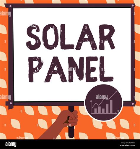 Text Sign Showing Solar Panel Business Showcase Designed To Absorb Suns Rays Source Of Energy
