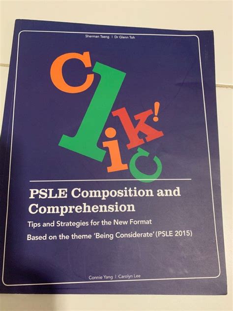 Psle Compo And Comprehension Hobbies And Toys Books And Magazines Assessment Books On Carousell
