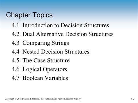 Chapter 4: Decision Structures and Boolean Logic - ppt download