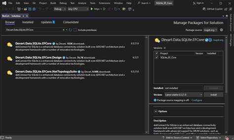 Connect To Sqlite With Entity Framework Core — C Guide