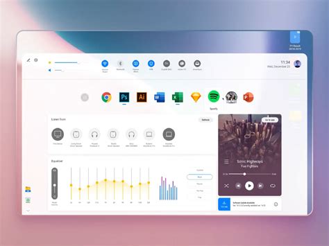 Concept For Pc Operating System By Rubens Cantuni On Dribbble
