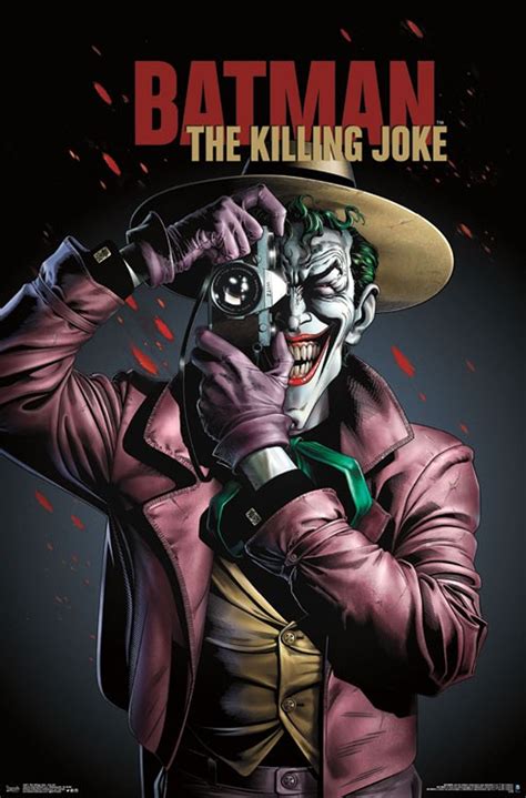 The Joker Killing Joke Key Art Poster 22375 X 34 The Blacklight Zone