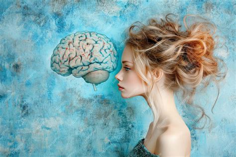 Cognitive Processing Neurodetection Neurocybernetics And Cognitive Biofeedback Womans Head With