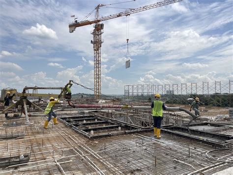 Mohammad Alamin On Linkedin Concreting Rc Slab Level 10 Zone 2 And Lift Lobby Area Using Static