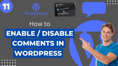 How To Enable Disable Comments In Wordpress Disable Comments On Wordpress Enable Wordpress