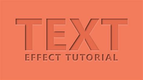 Make Text Effect In Photoshop Tutorial For Beginners YouTube