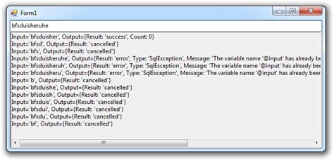 Variable Names Must Be Unique Within A Query Batch Or Stored Procedure Stack Overflow