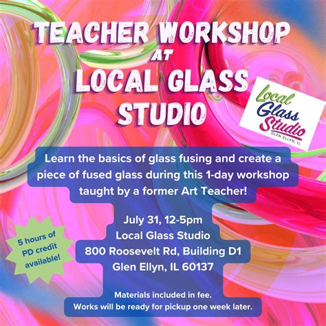 Glass Fusing Teacher Workshop Illinois Art Education Association