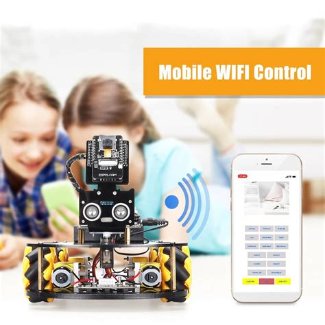 Complete Robot Starter Kit For Arduino Programming With Esp32 And Codes Learning Develop Skill