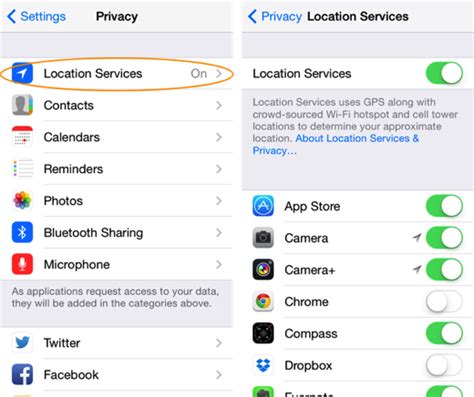 Javascript How To Open Setting Privacy Of Iphone In Cordova Phonegap