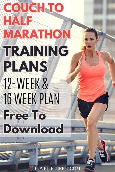 Couch To Half Marathon Training Plans Free Download Half Marathon