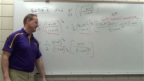 Section 29 Implicit Differentiation Problem 13 Youtube