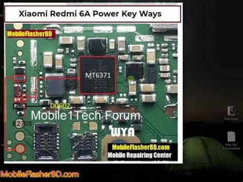 Redmi 6A Power Key Ways Power Button Problem Jumper Solution By GSM Free Equipment Power